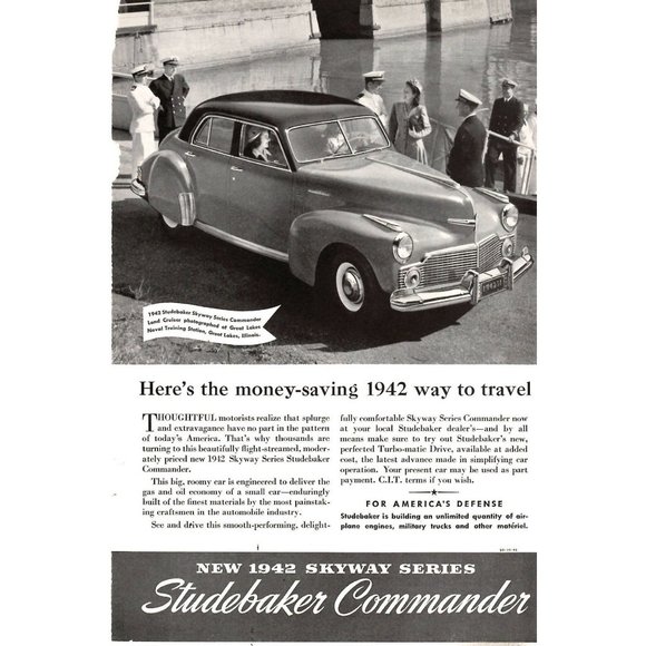 Studebaker | Other | Studebaker Commander 942 Skyway Series Advertising ...